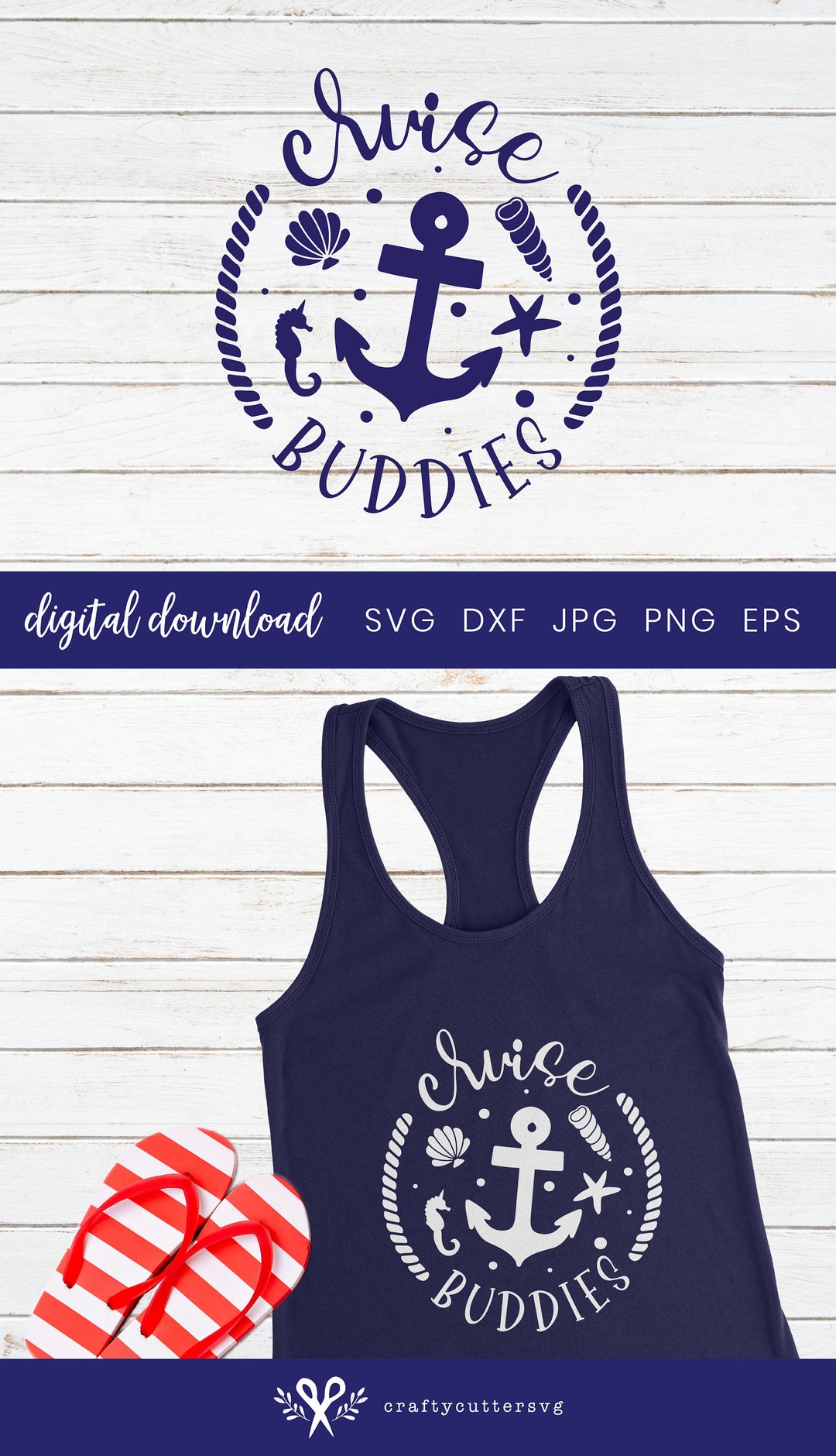 Cruise Buddies Svg, Anchor Beach Svg, Summer Vacation Svg, Cruising ...