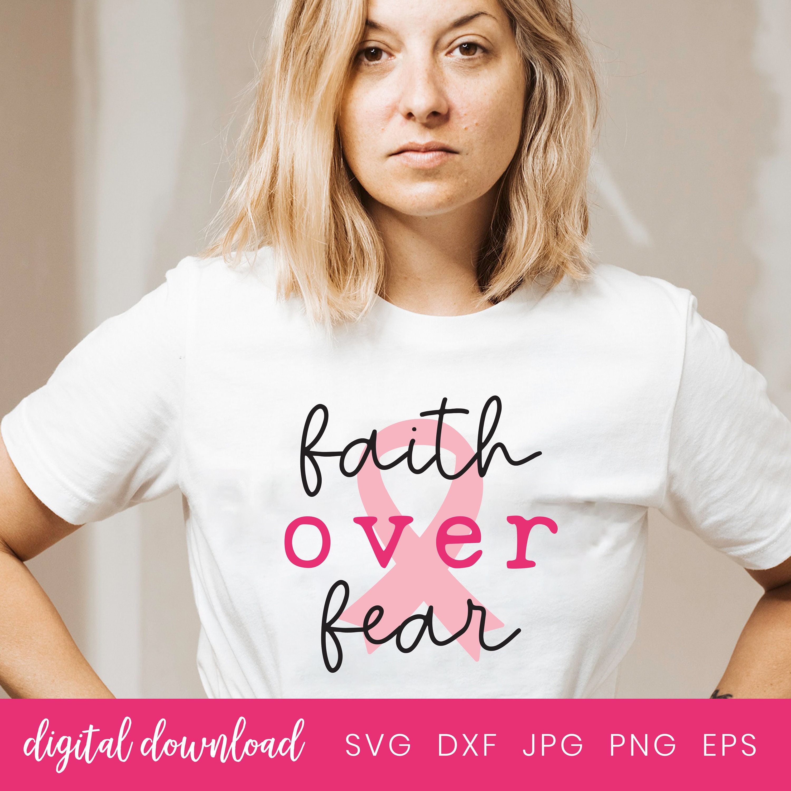 Pink October Svg Bundle, 10 Svg Pinktober Cut Files, Breast Cancer ...