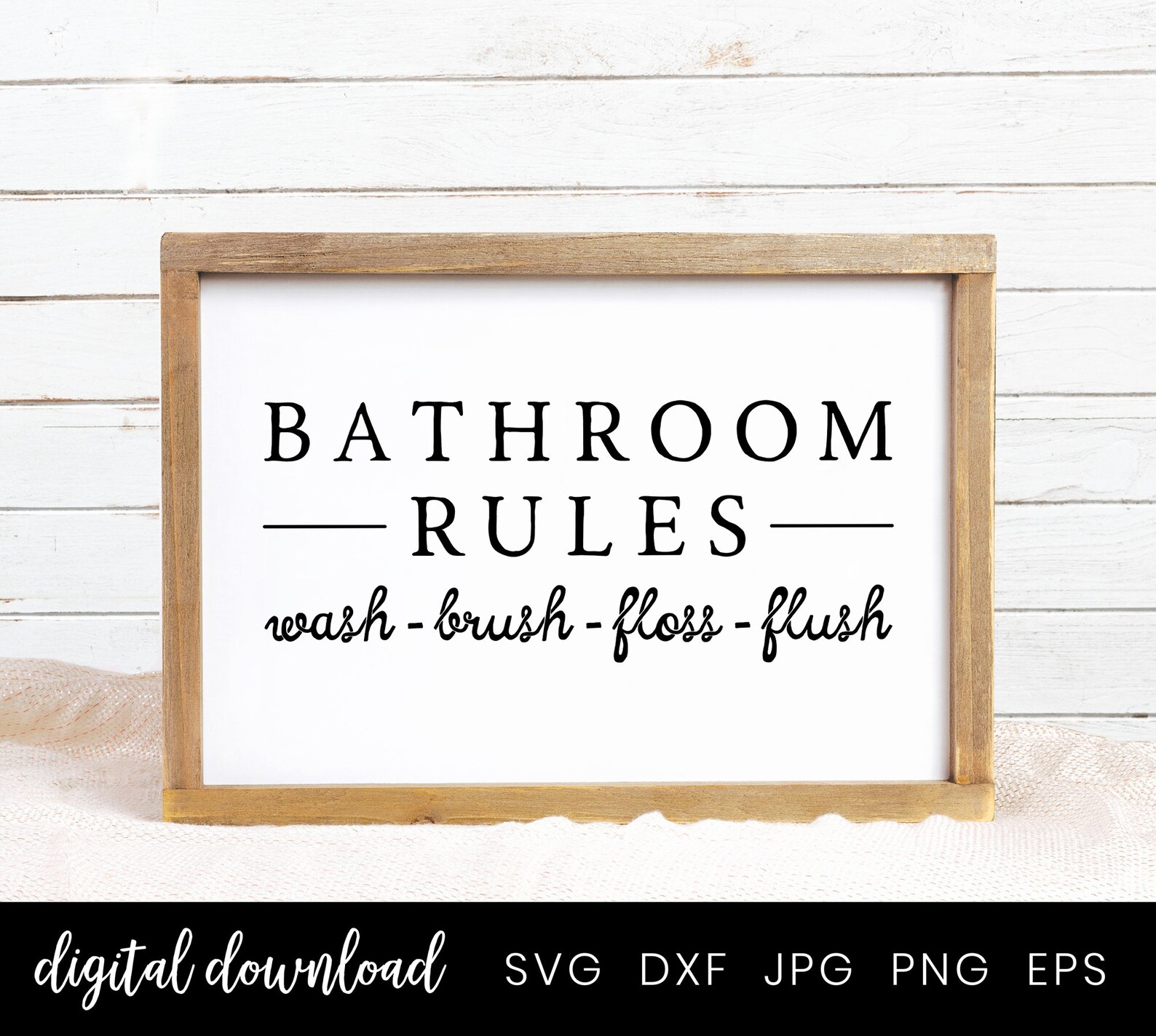 Farmhouse Bathroom Signs Bundle Farmhouse Sign Svg Bundle - Etsy