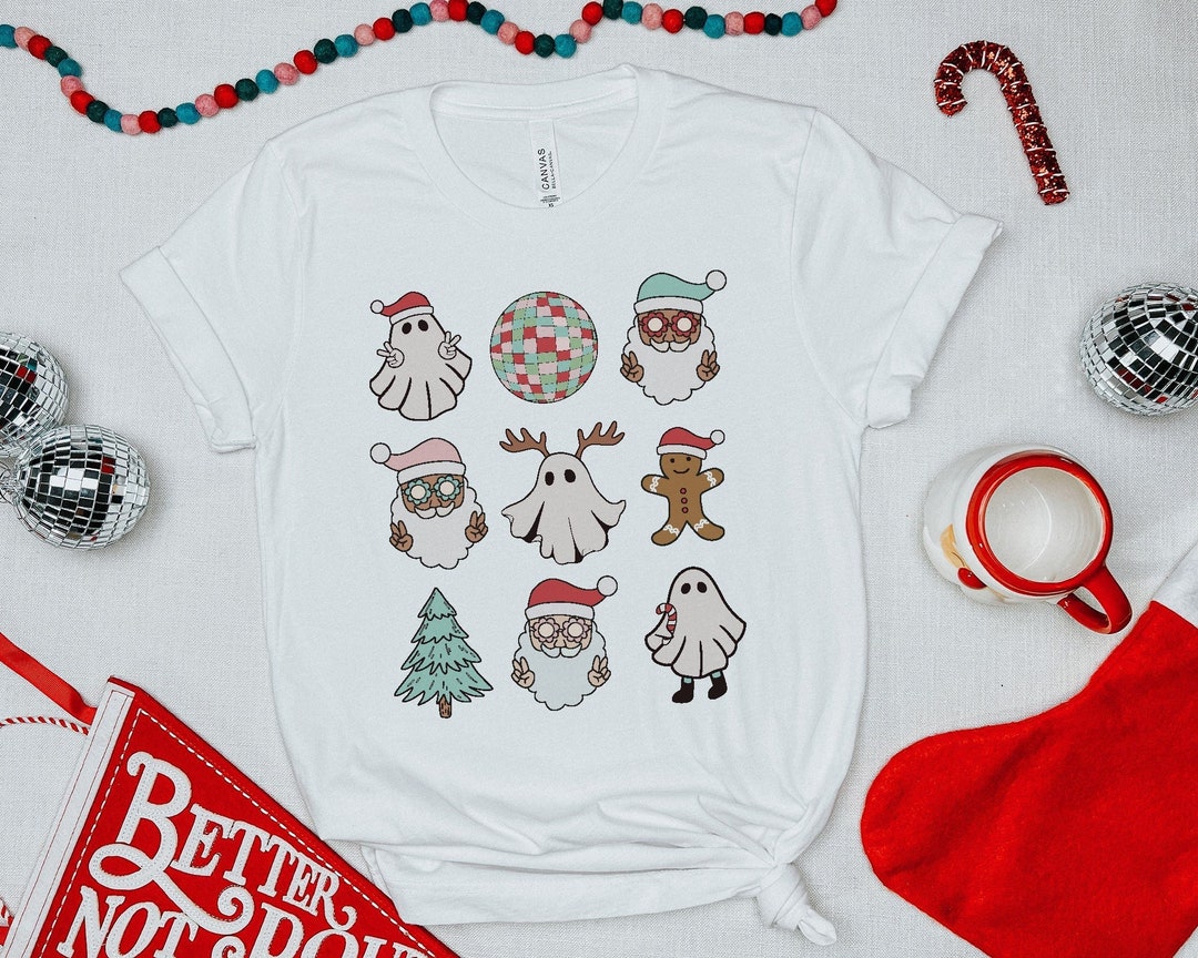 Spooky Christmas PNG, Santa Ghost Christmas Png, Spooky Christmas ...