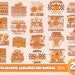 Retro Halloween PNG, Retro Fall Sublimation Bundle, Groovy Halloween ...