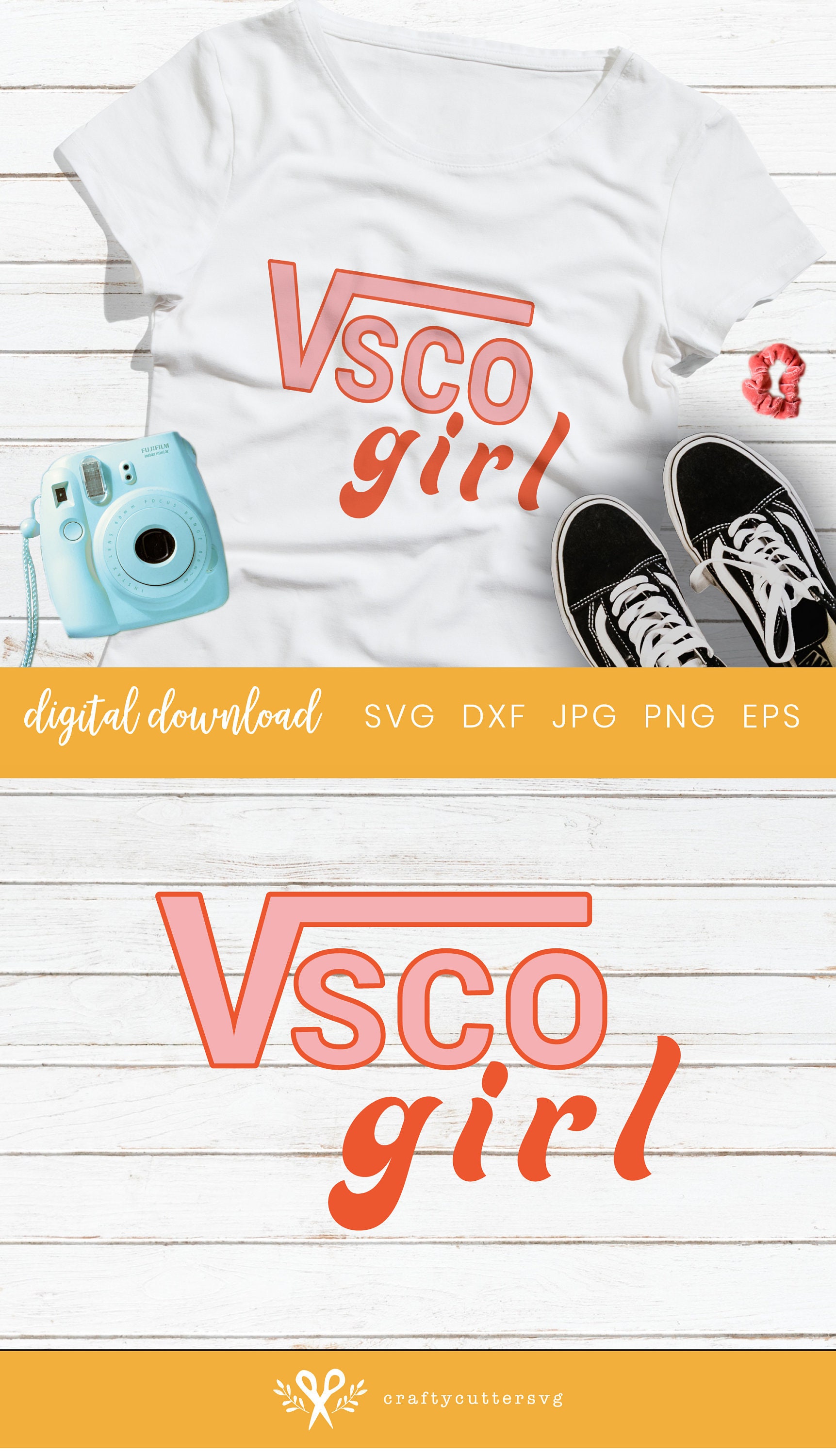 VSCO Girl Bundle Svg VSCO Girl svg files for Cricut Vsco Girl Shirt ...