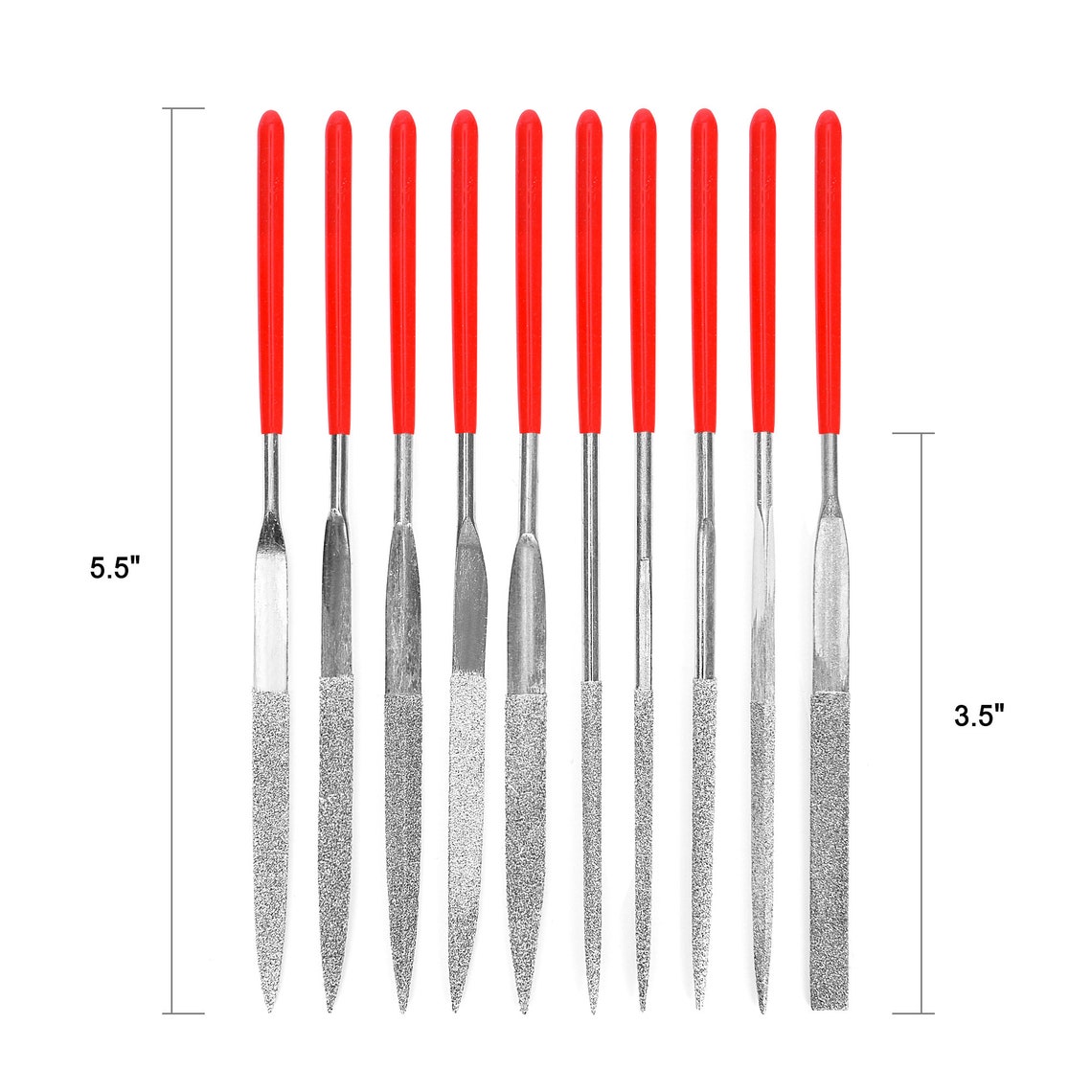 Multipurpose Needle File Set Files Tools Round Files Small - Etsy