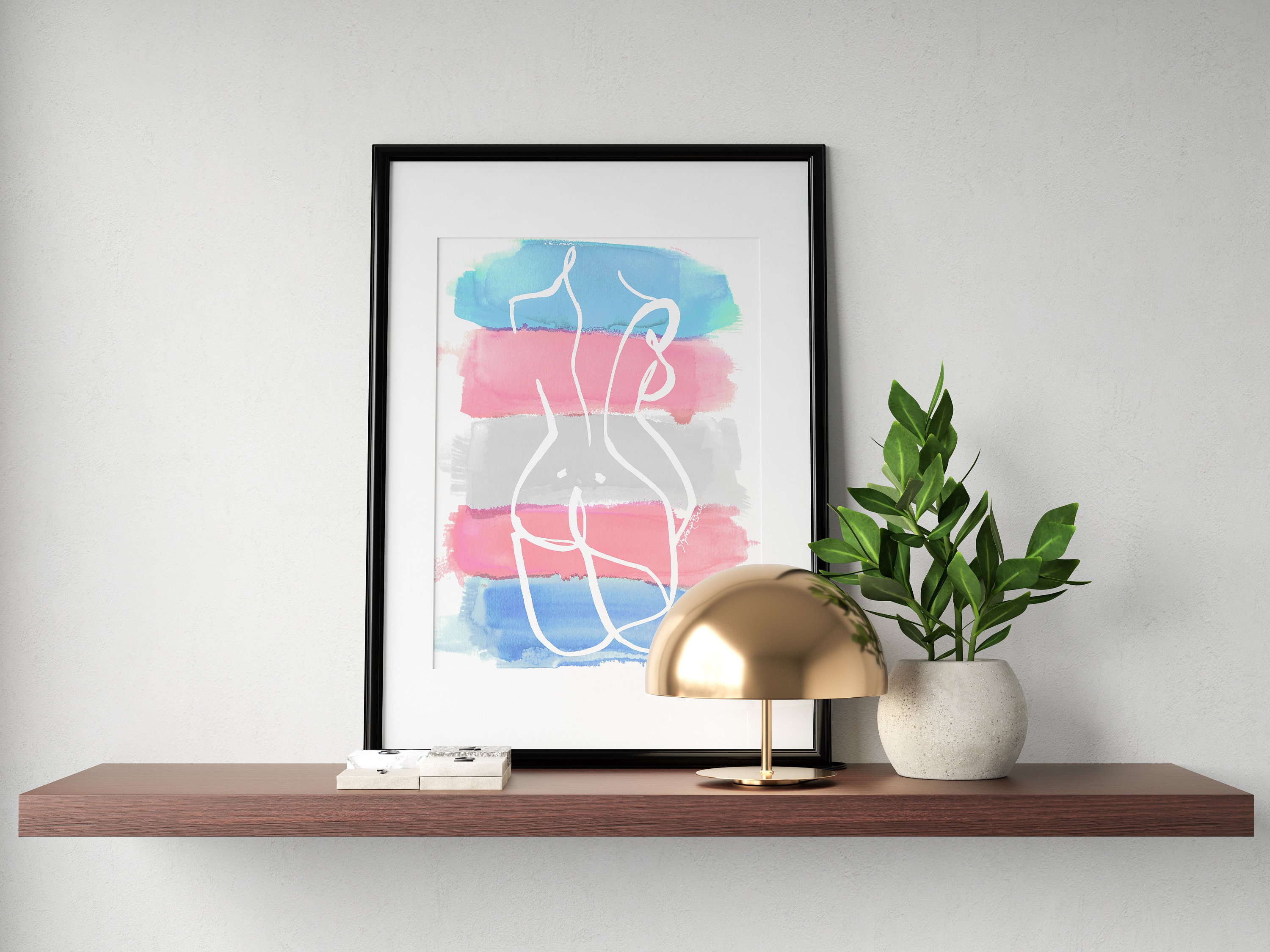 Pride Watercolour, DIGITAL DOWNLOAD, LGBTQ, Lesbian, Bi, Trans, Pan ...