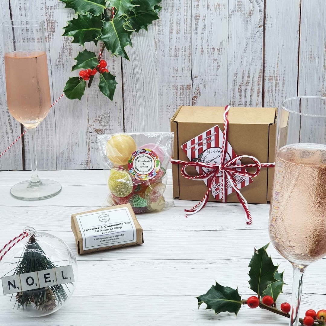 Sustainable Mini Secret Santa Gift Box | Handmade Soap Bar | Vegan ...