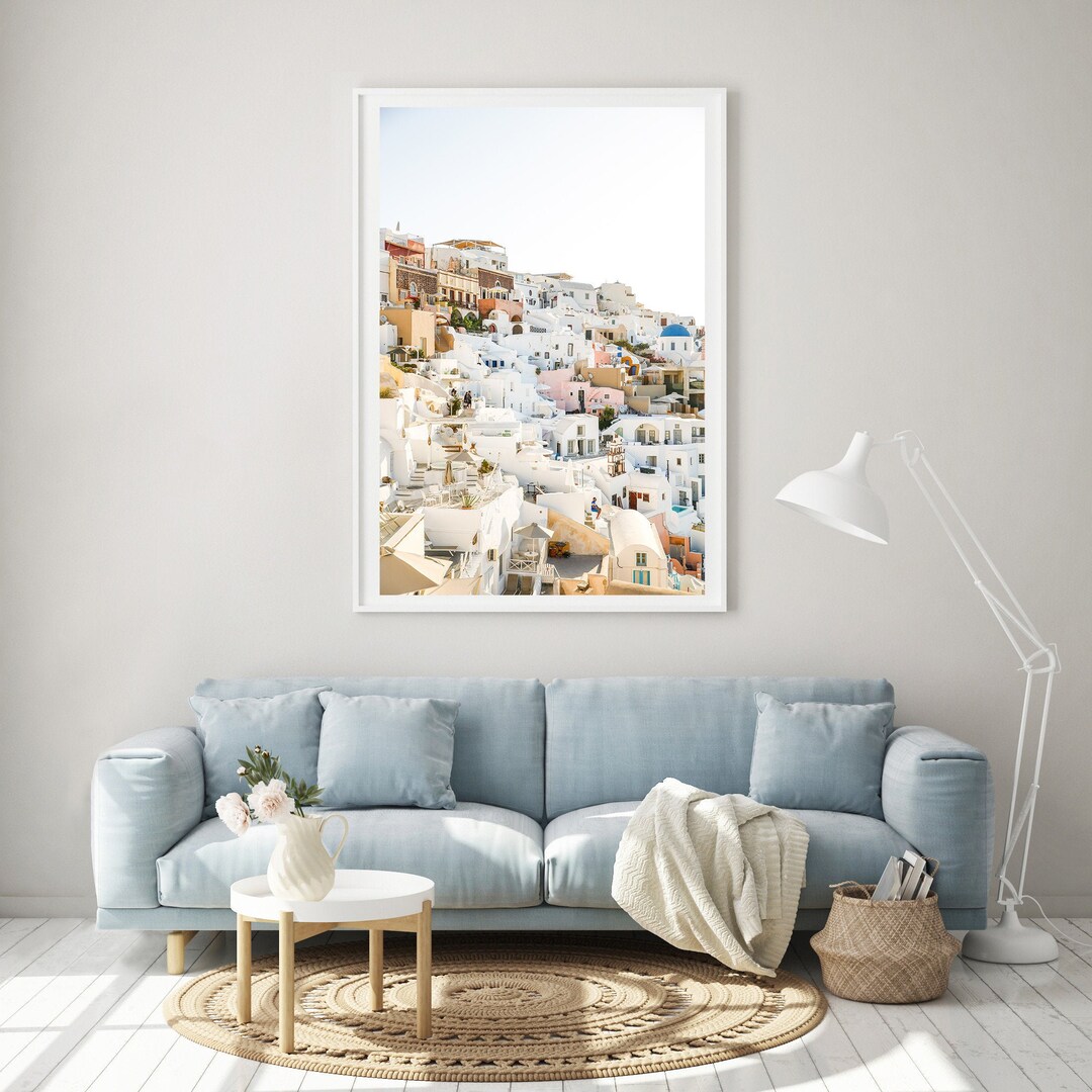 Greece Print // "kalimera Agapi" (beautiful Greece, Greece Wall Art ...