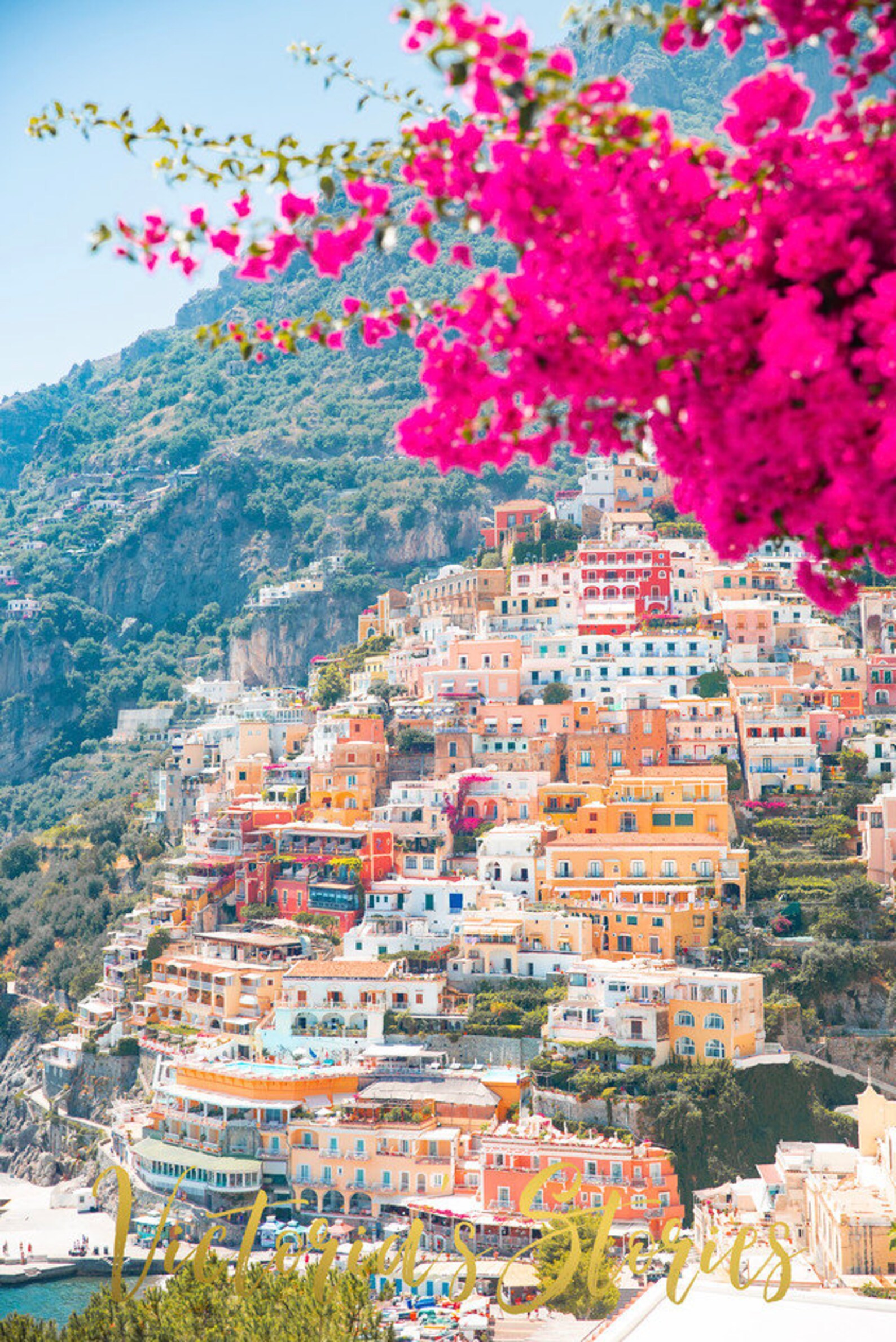 Positano Print Set of 6: "ultimate Positano" (positano, Italy Travel ...