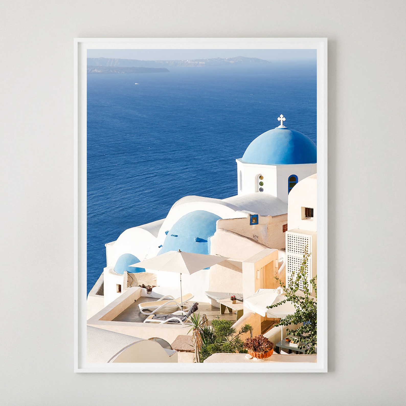 Greece Print // island Blues beautiful Greece - Etsy
