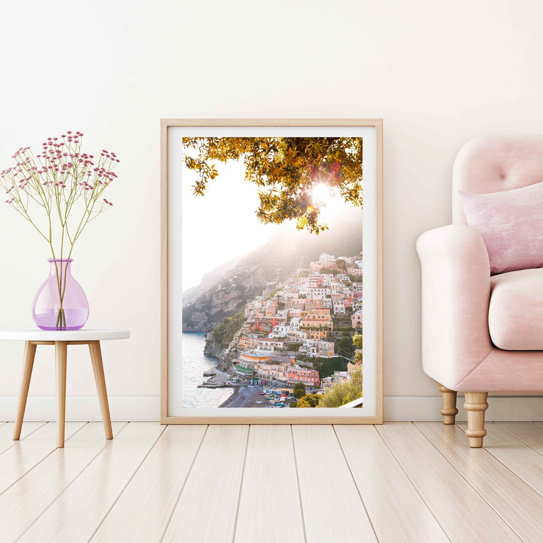 Positano Pictures // "positano Sparkle" (positano Prints, Italy Art ...