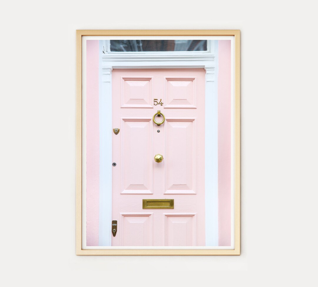 London Photo Print // "knock Knock Pink Pink" (london Photography ...
