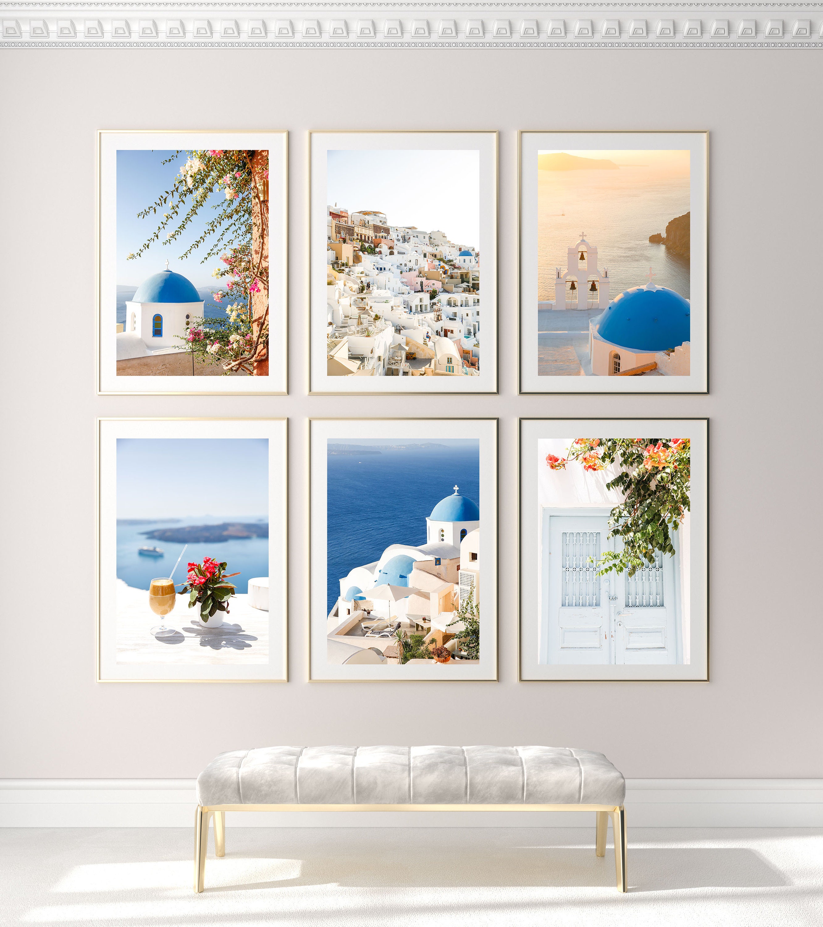 Greece Print Set of 6 // Dreaming of Greece greek Island | Etsy