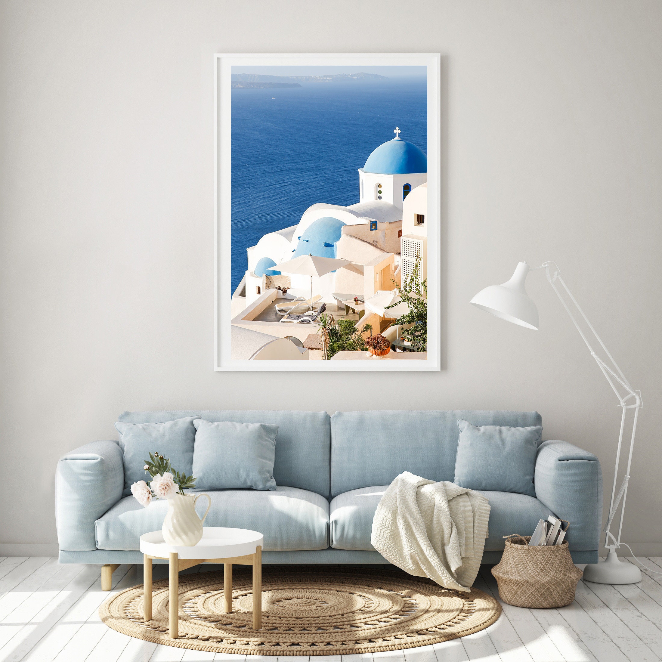Greece Print // island Blues beautiful Greece - Etsy