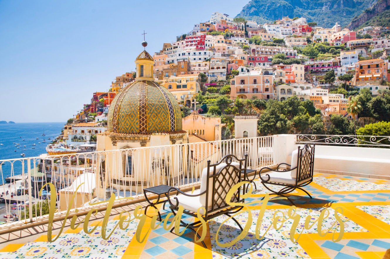 Positano Wall Art // Positano Balcony View positano Prints - Etsy