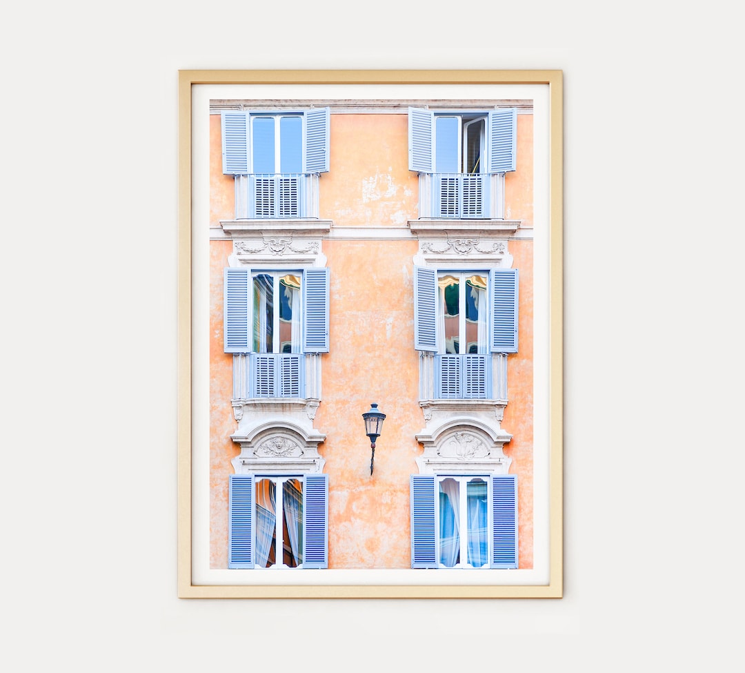 Italy Photo Print // Roman Balcony (rome, Italy Photography, Italy ...