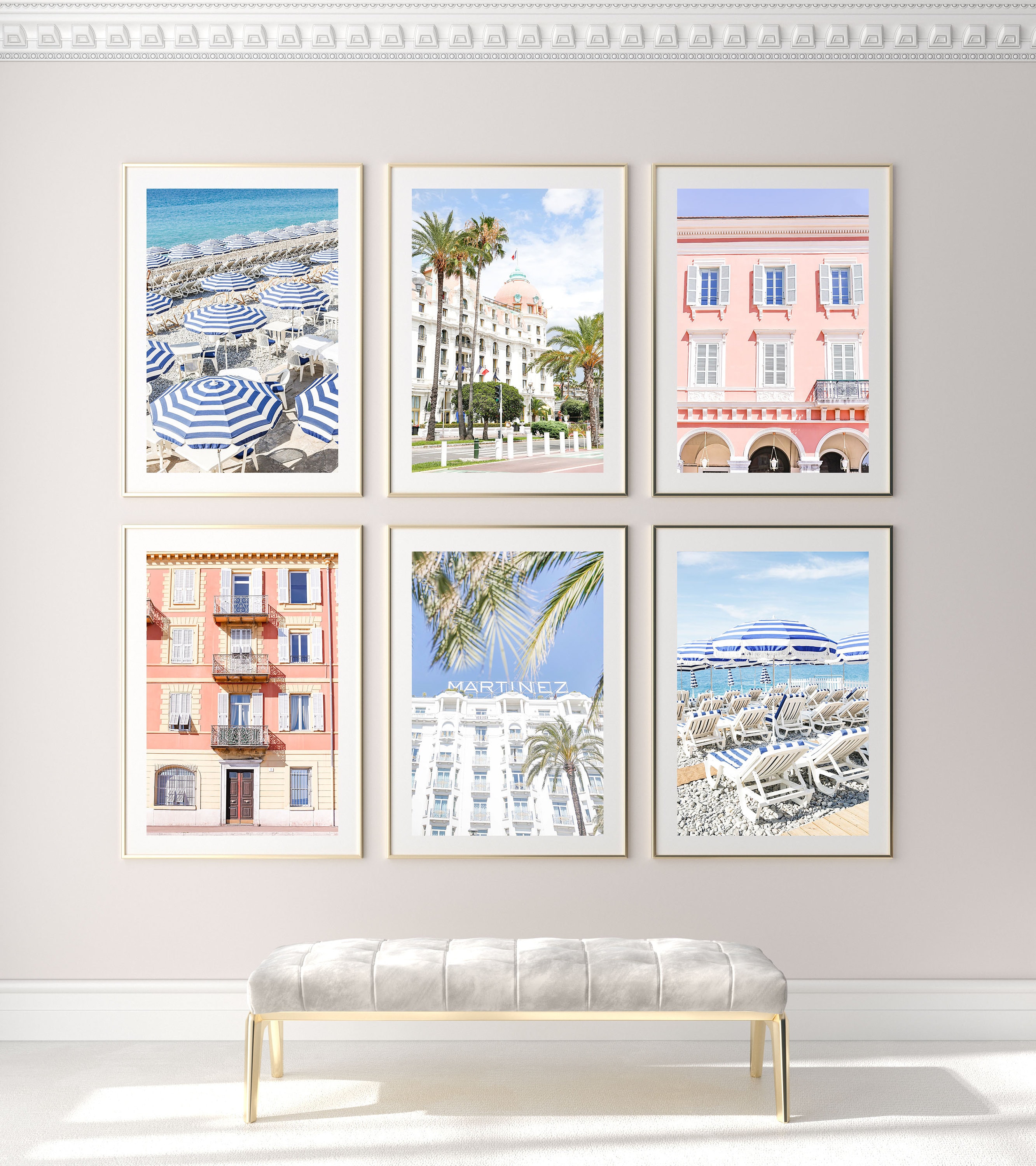 French Riviera Print Set of 6 // Dreaming of the Riviera | Etsy