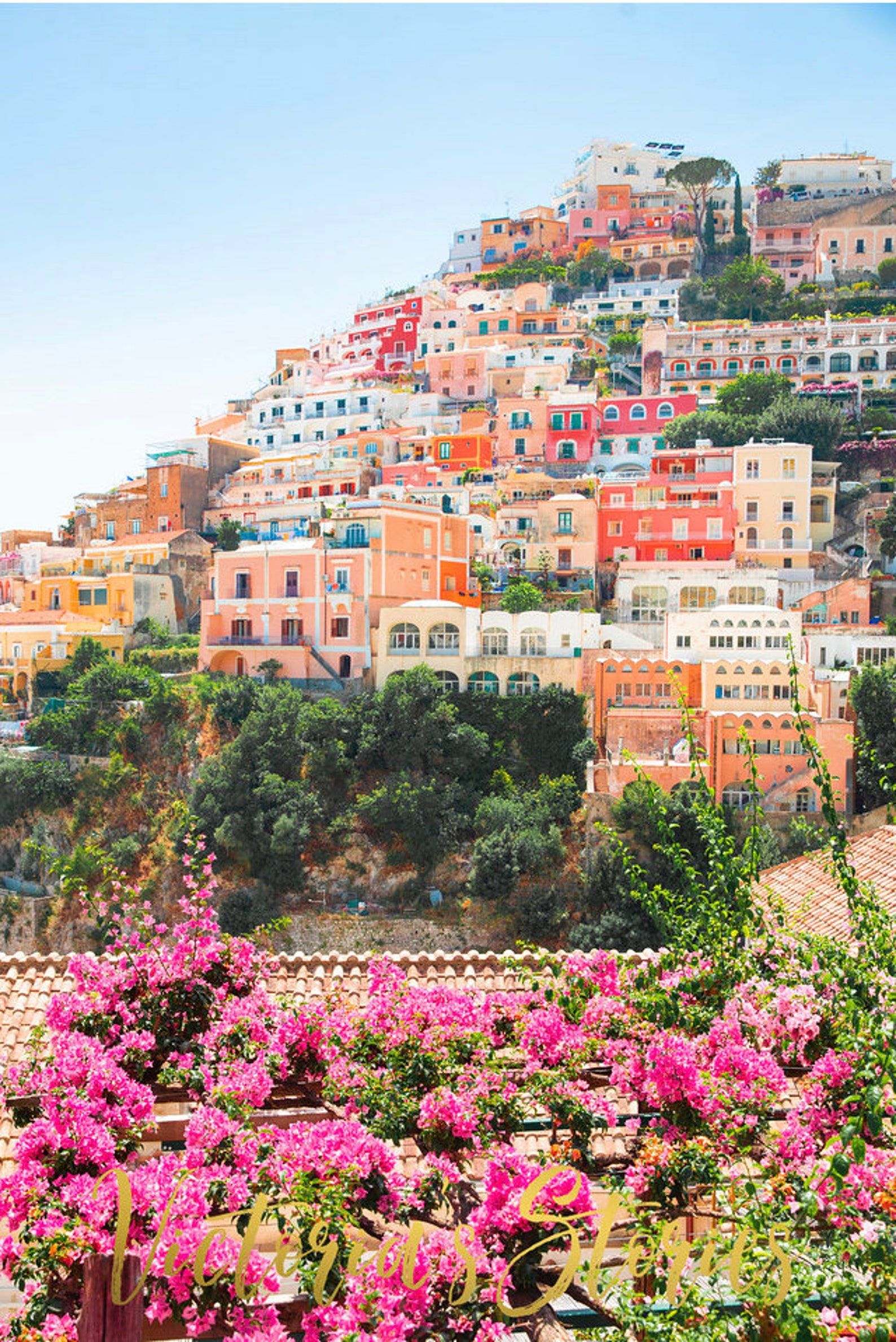 Positano Print Set of 6: "ultimate Positano" (positano, Italy Travel ...