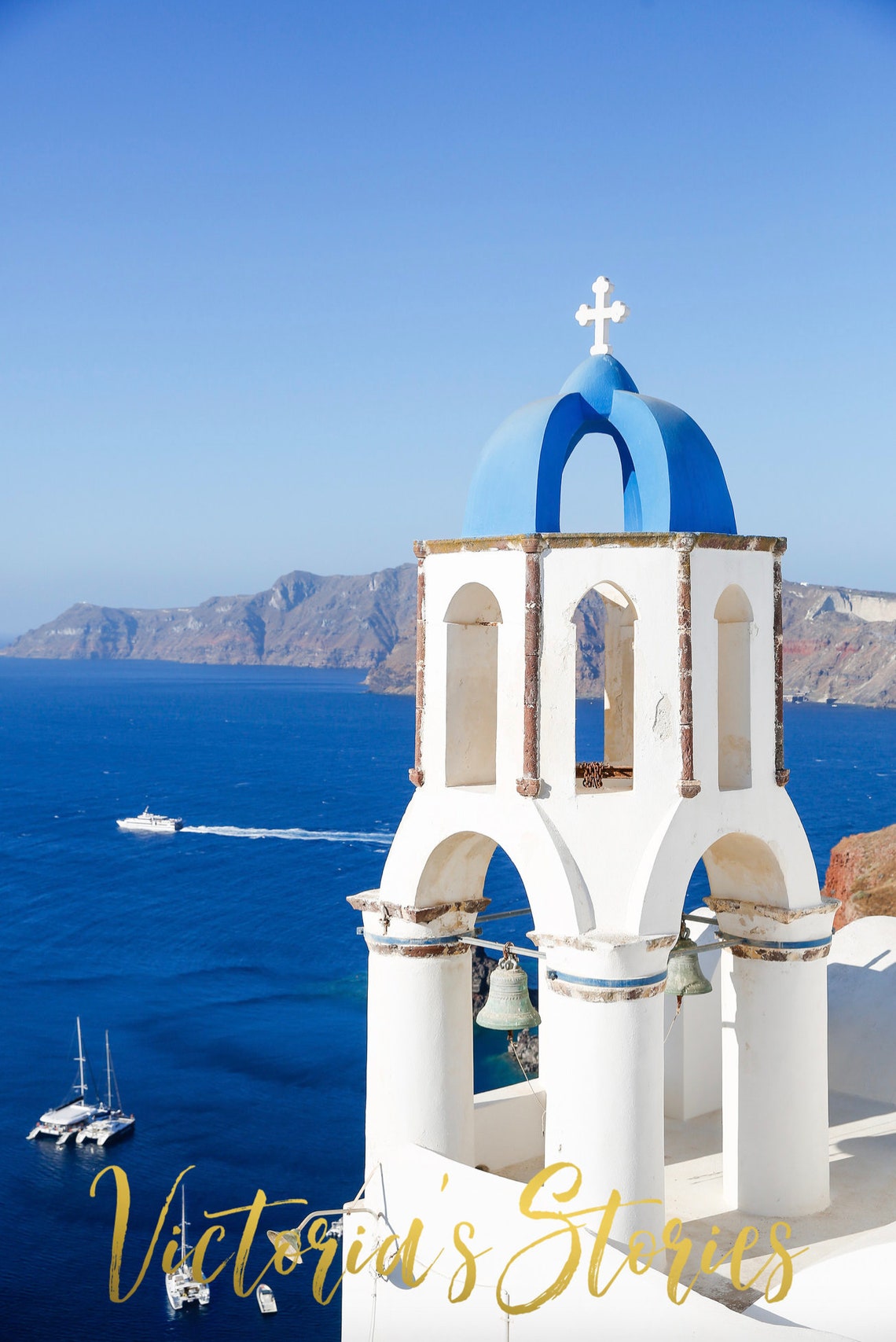 Greece Print Set of 2: "deep Blue" (greek Island Travel Photography ...