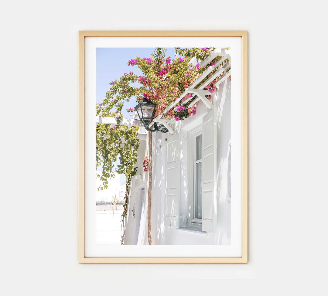 Mykonos Greece Photo Print // "perfect Mykonos" (greece Wall Art ...