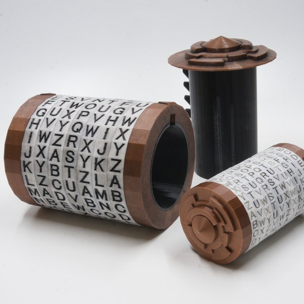 Scramble Spin Escape Room Puzzle Escape Room Prop Secret Message Puzzle ...