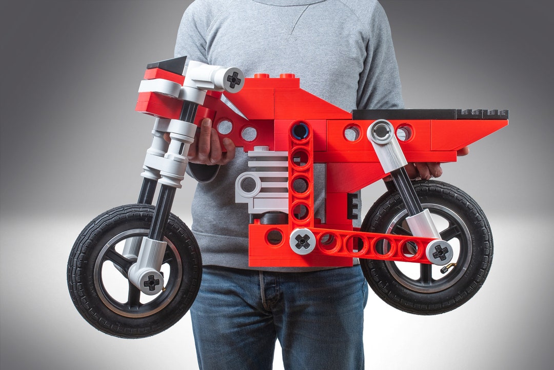 Giant Bricks - Classic Motorbike - Etsy