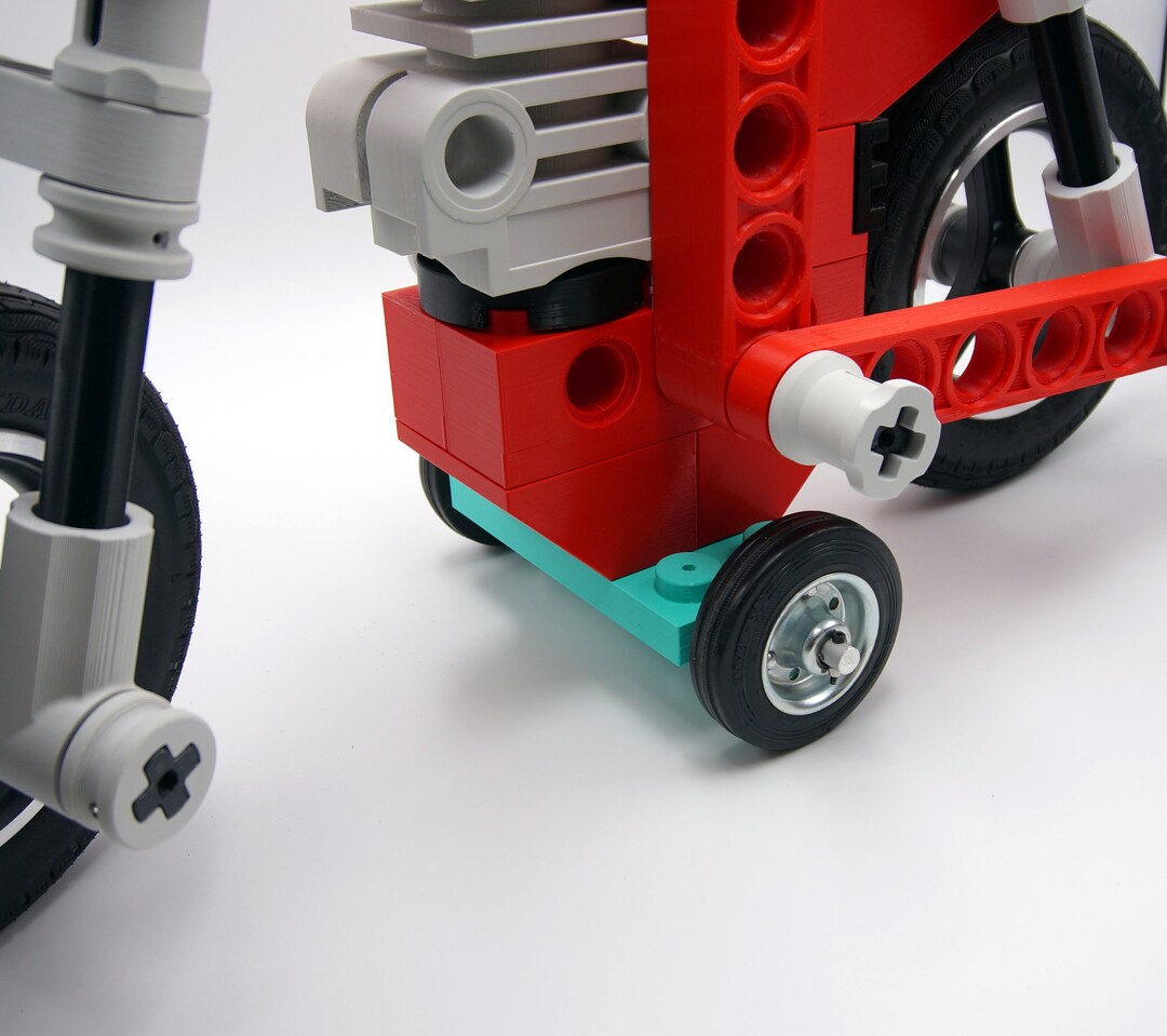 Little Wheels for Giant Bricks Motorbike - Etsy