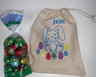 Personalised Name Initial Drawstring Bag School Pe Bag - Etsy UK