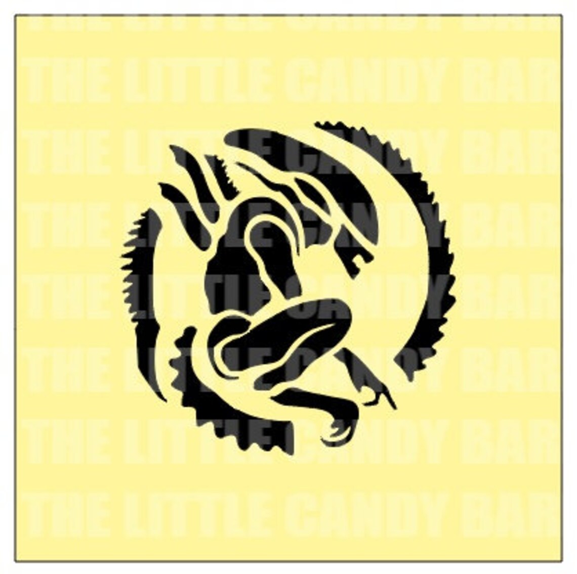 3-Layer Alien VS Predator Stencil Set Cookie Stencil | Etsy