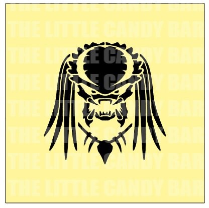 3-Layer Alien VS Predator Stencil Set Cookie Stencil | Etsy