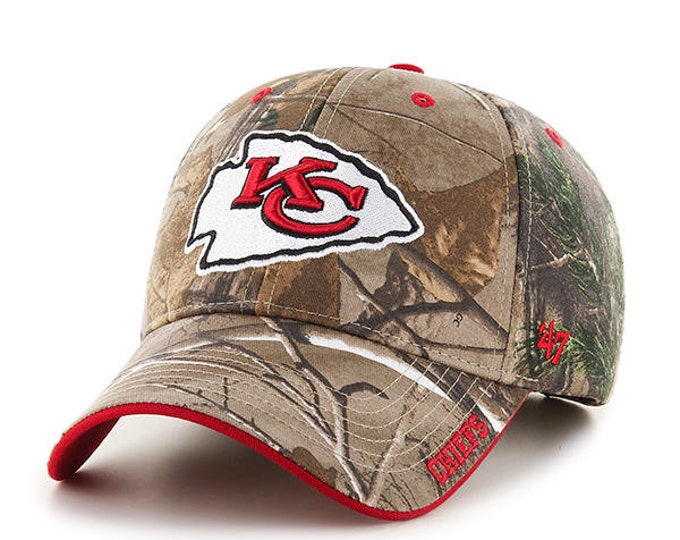 Kansas City Chiefs Camo Hat, KC Chiefs Hat, Chiefs Realtree Cap - Etsy