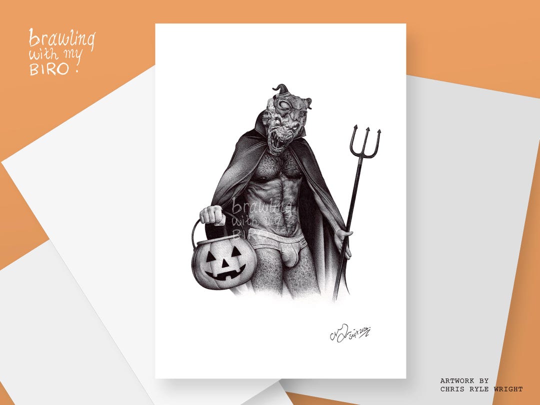 Pumpkin (horror Art Print) - Etsy