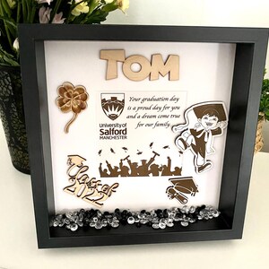 Personalized Graduation Keepsake Frame, University Gift - Etsy