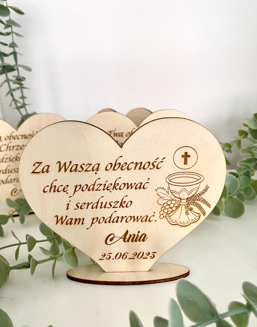 Podziekowania Dla Gosci , Komunia Swieta,personalised First Holy ... Podziekowania Dla Gosci , Komunia Swieta,personalised First Holy ...