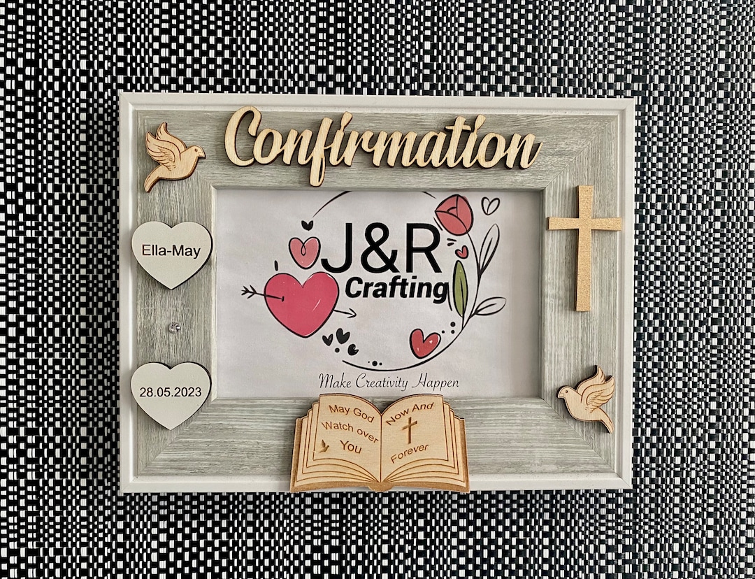 Confirmation Photo Frame 6x4, Confirmation Gift , Confirmation Keepsake ...
