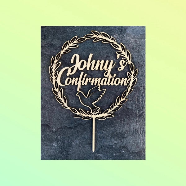 Rustic Cake Topper - Etsy