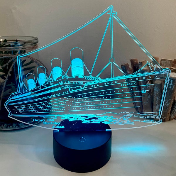 Titanic Lamp - Etsy