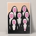 Nuns Poster Faces Friendly A3 Print Nun Religious Wall Art Print, Funny ...