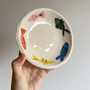 Fish Bowl, Handmade Ceramic Piece, Handmade Ceramic Bowl, Original ...