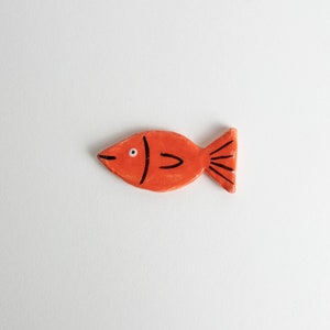 Homemade Magnets, Ceramic Magnets, Fish Ceramics, Fish Magnets, Funny ...