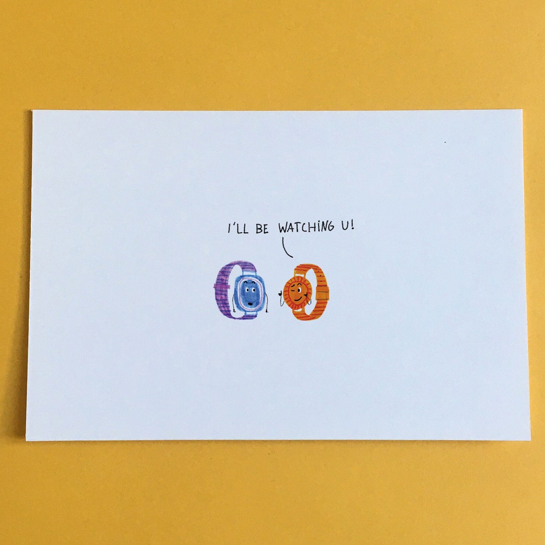 Watch Funny Puns Postcards, Jokes Card Pack, Funny Gifts, Gift Postcard ...