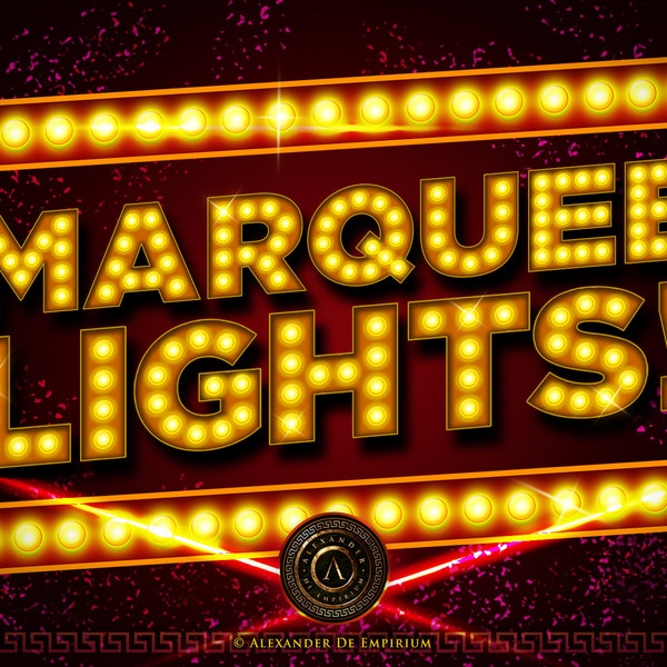 Marquee Lights - Etsy