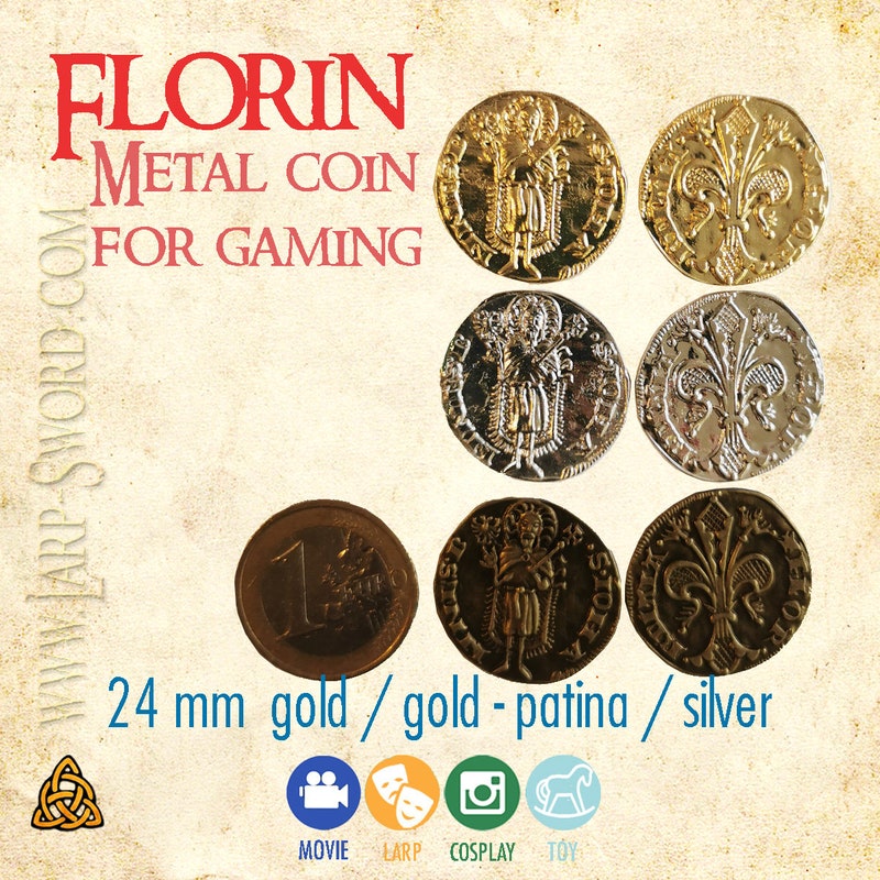 Larp coins - Etsy