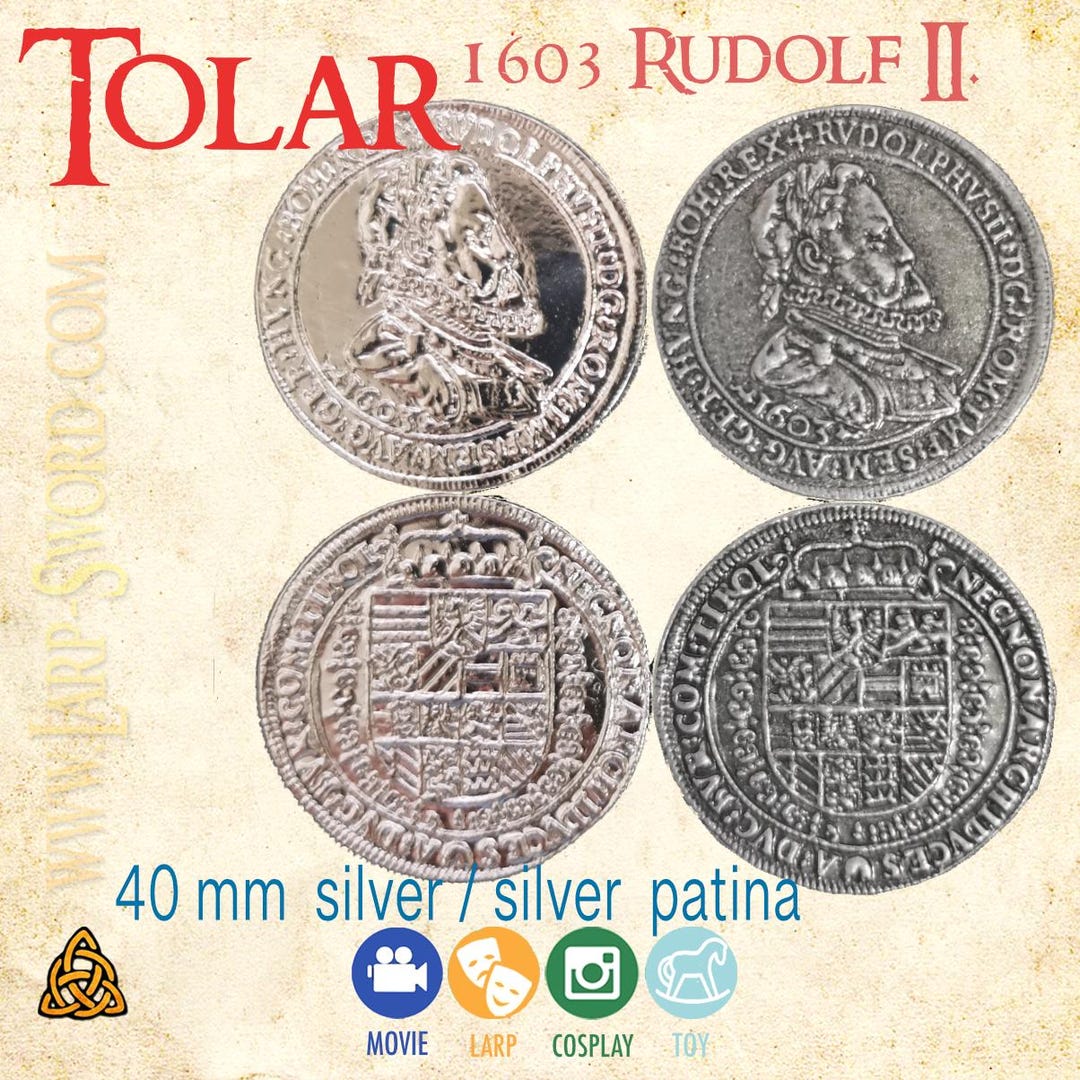 Tolar 1603 Metal Coin for Gaming - Etsy