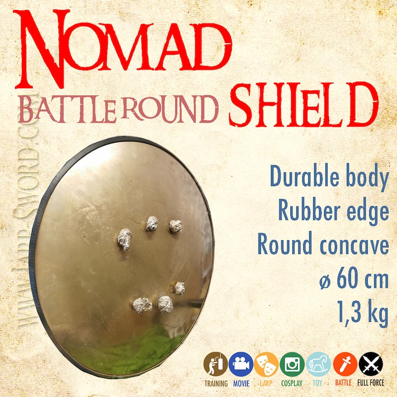 Round Shield - Etsy