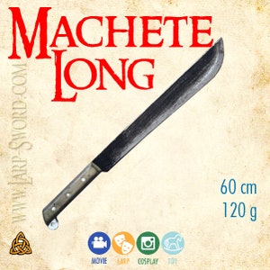 Machete - Larp and Cosplay Foam Weapon - Etsy
