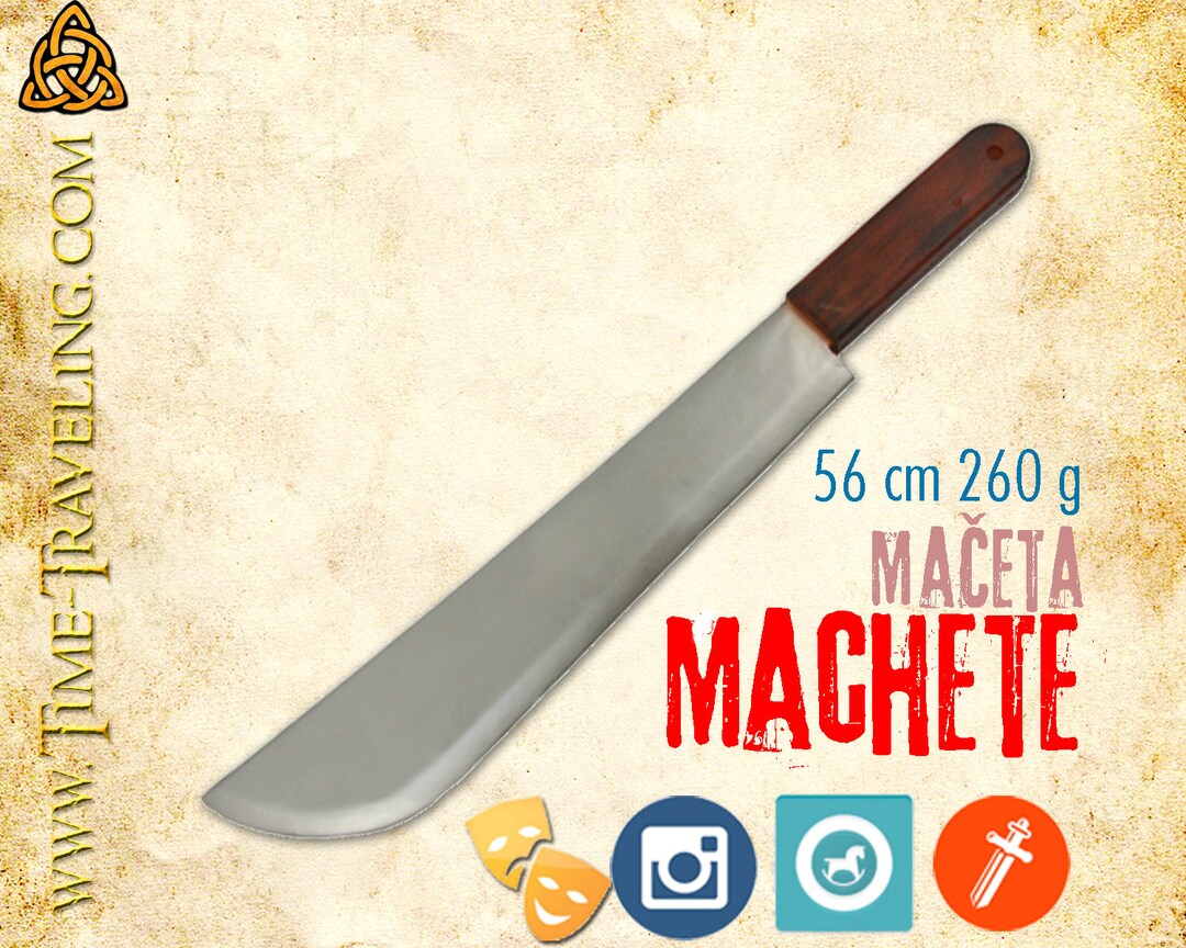 Machete - Larp and Cosplay Foam Weapon - Etsy