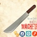 Machete Larp and Cosplay Foam Weapon - Etsy