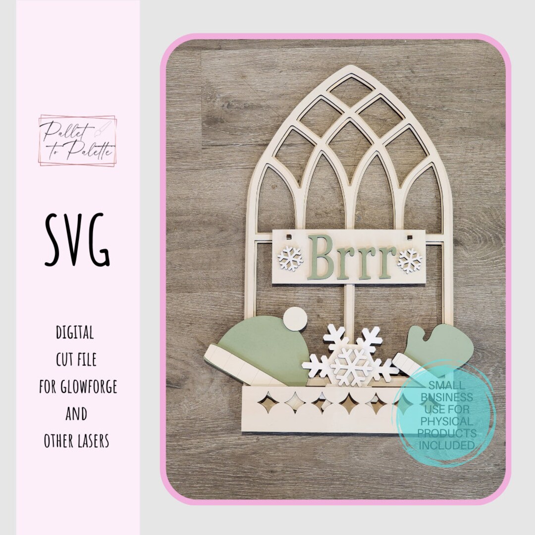 ADD ON Set Brrr Digital Cut File | Laser Cut File for Glowforge ...