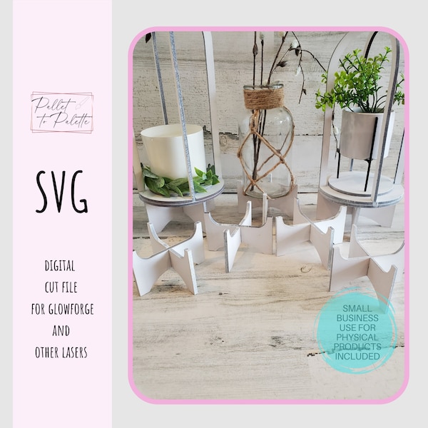 Laser Cut Riser Svg - Etsy