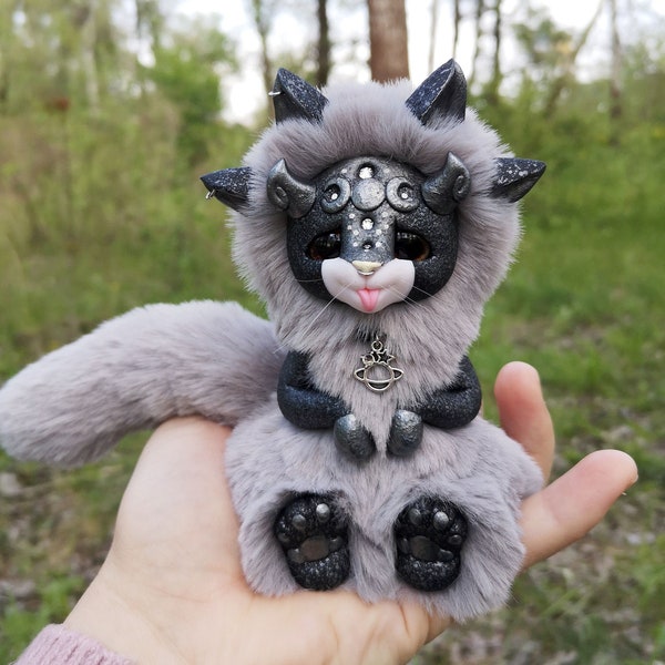 Goth Cat Doll - Etsy