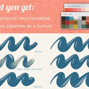Procreate Calligraphy Brushes: 26 Fun Procreate Retro and Comic Brushes for Lettering on iPad ...